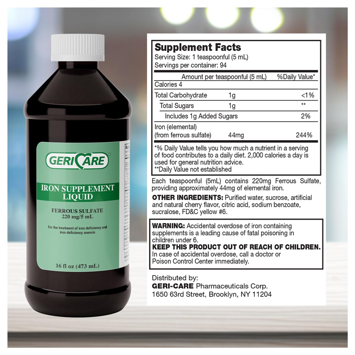 Iron supplement for women’s health