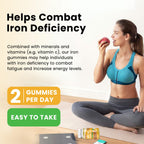 Iron supplement gummies for health