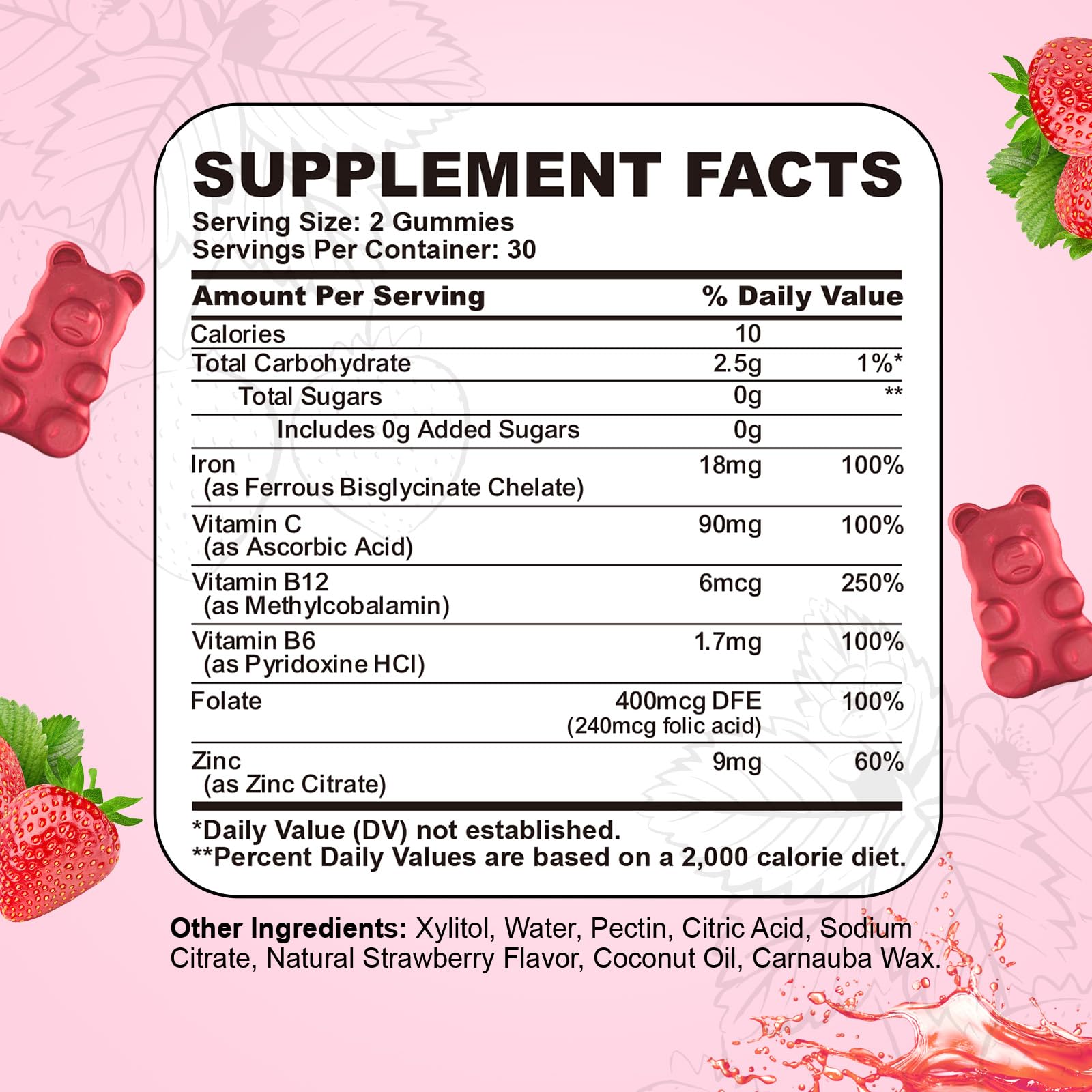 iron supplement gummies for seniors