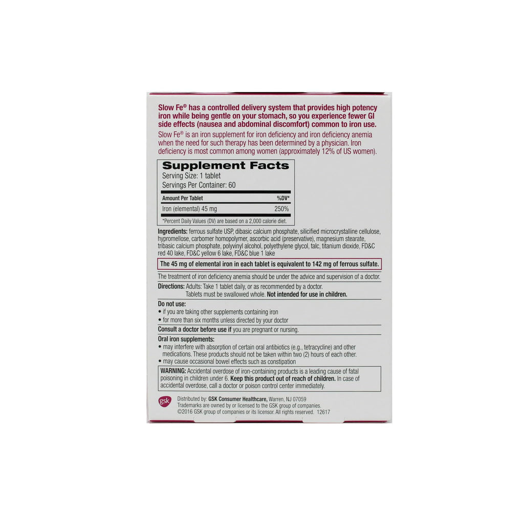 iron supplement pack for convenience