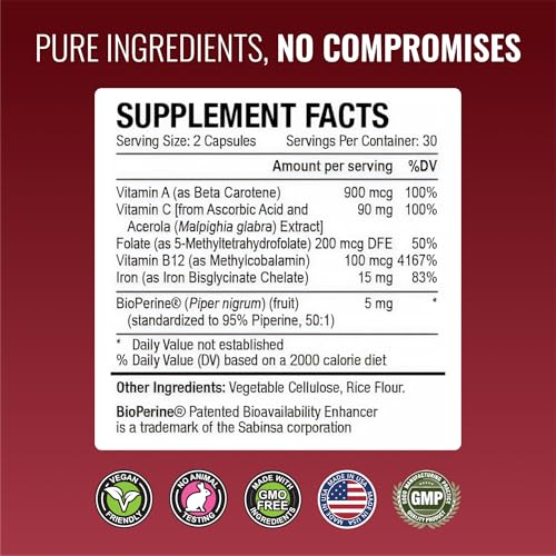 iron supplement to enhance vitality