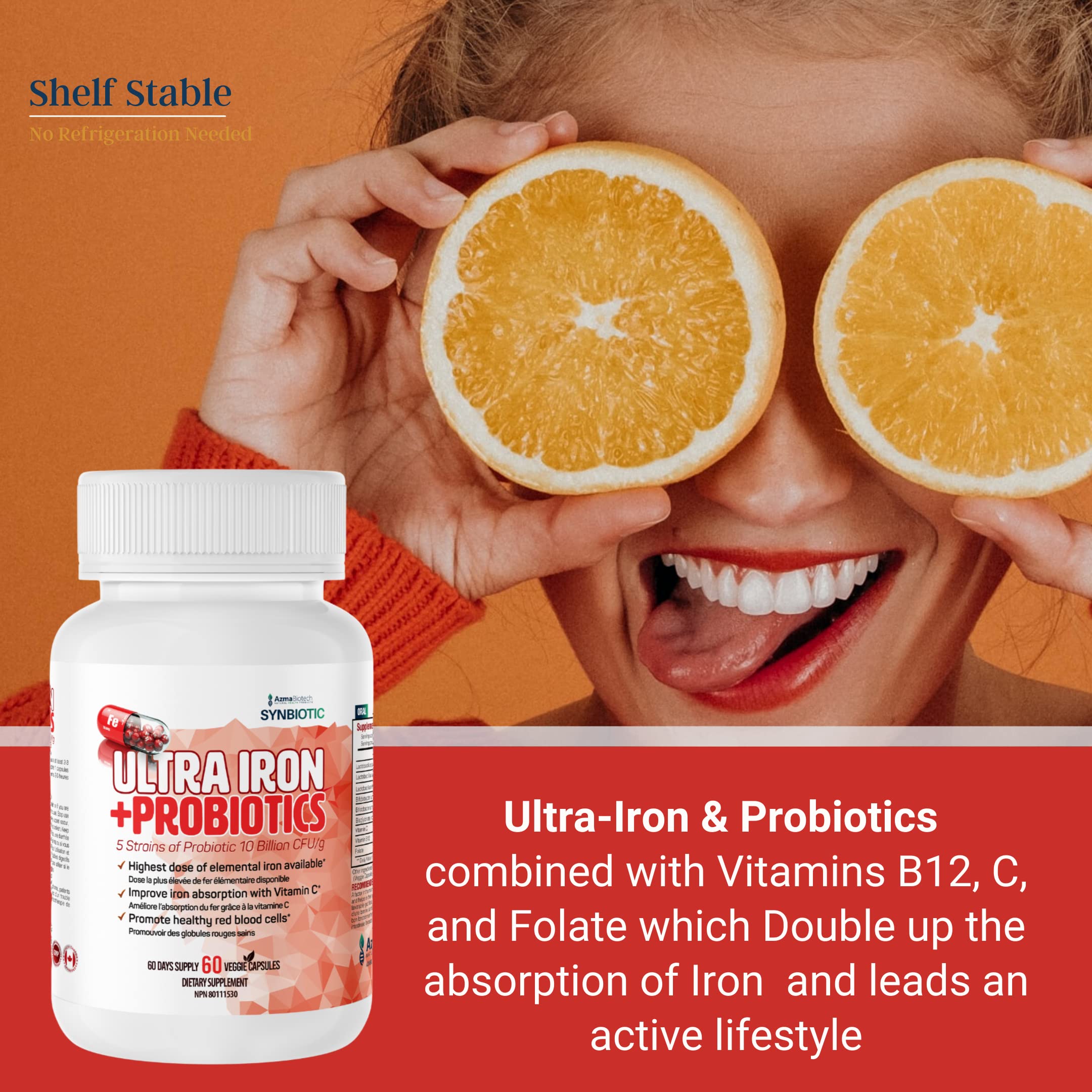 iron supplement with B12 and folate