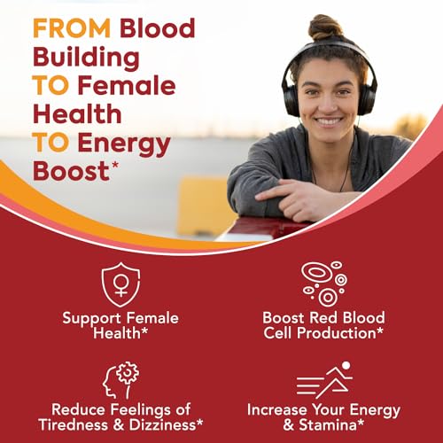 iron supplement with folate and B12