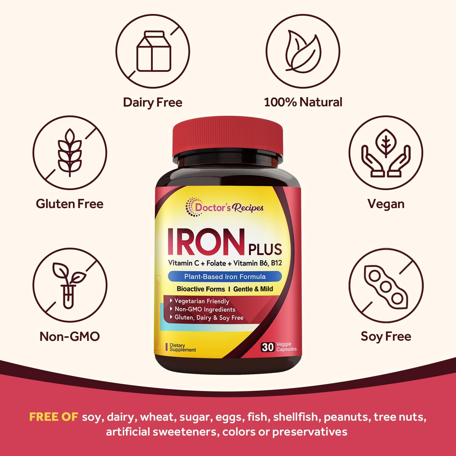iron supplement with folate for women