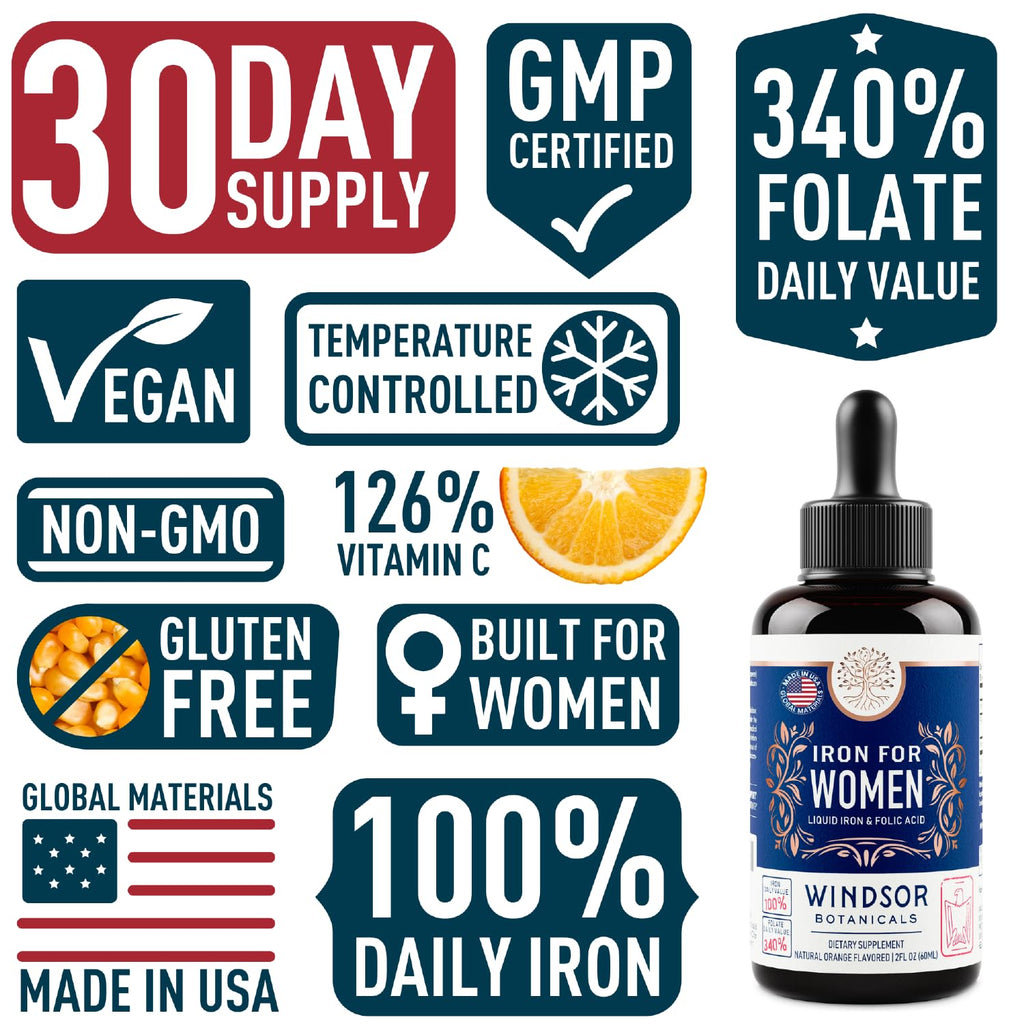 iron supplement with folic acid benefits