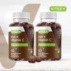 Iron supplement with vitamin C
