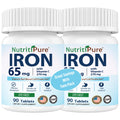Iron supplement with vitamin C