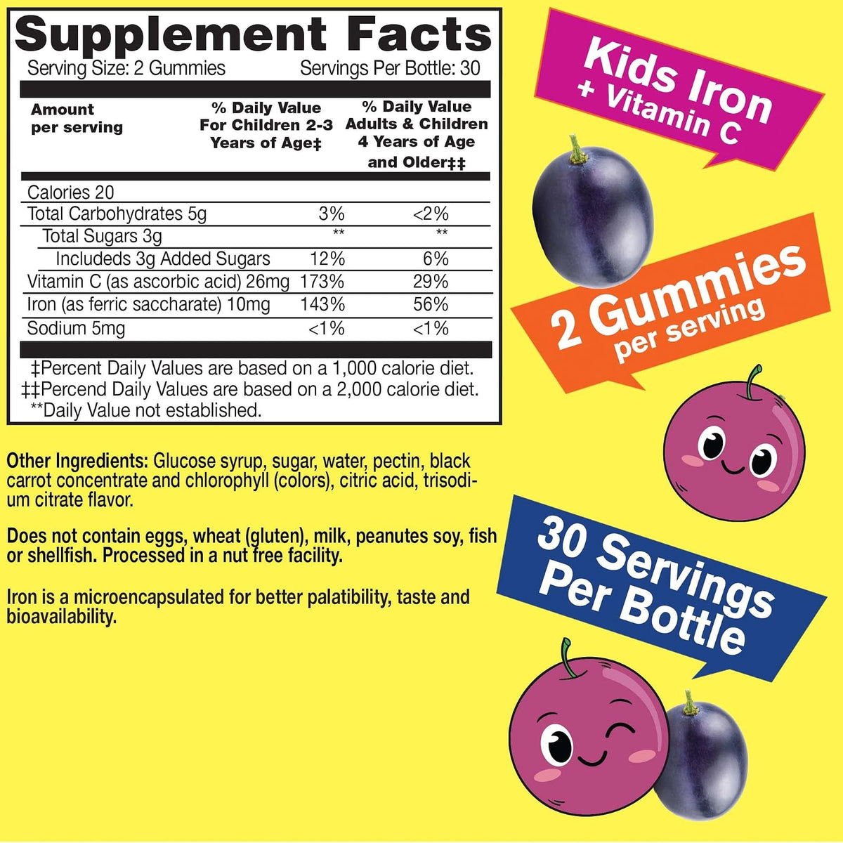 iron supplement with vitamin C