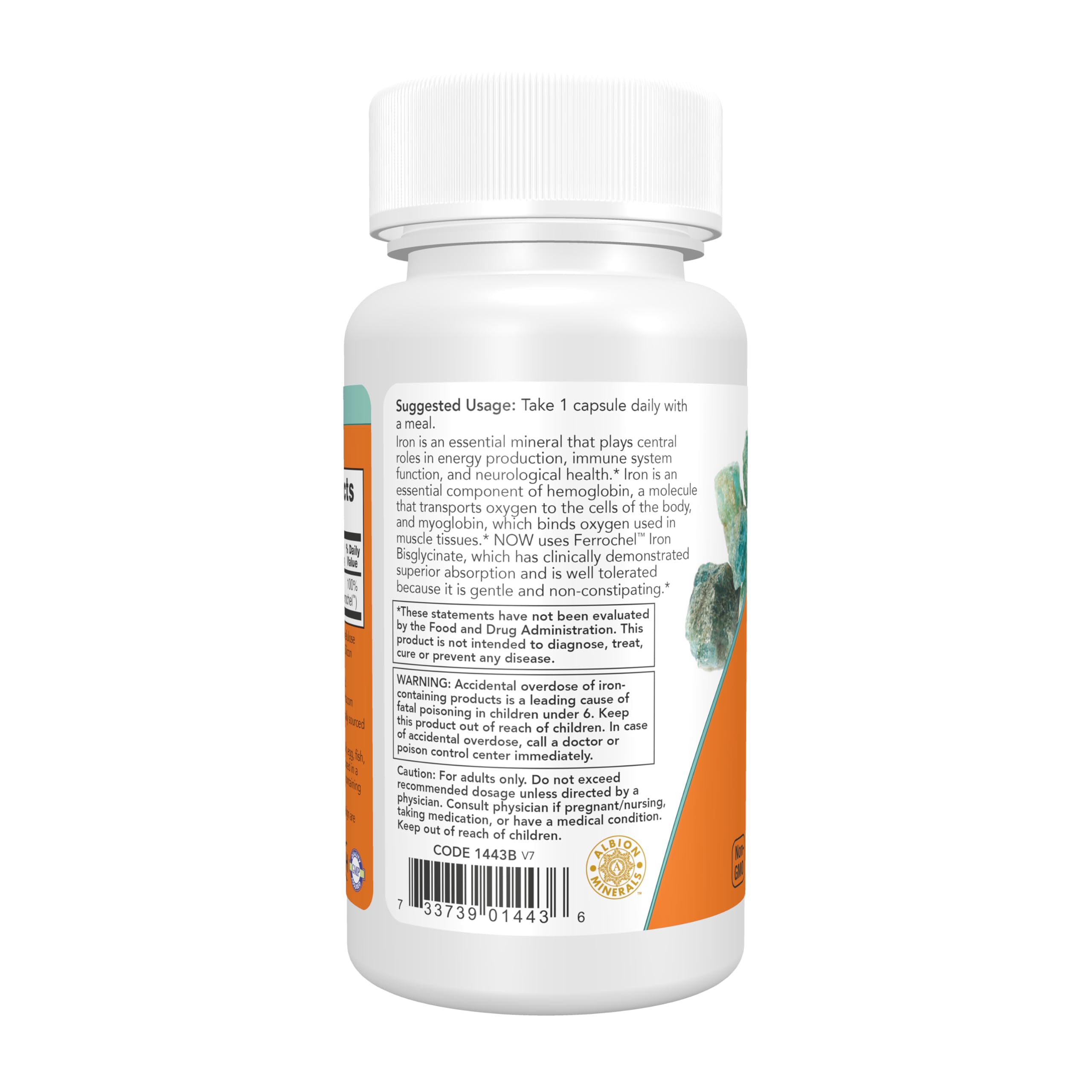 Iron supplements for healthy blood levels