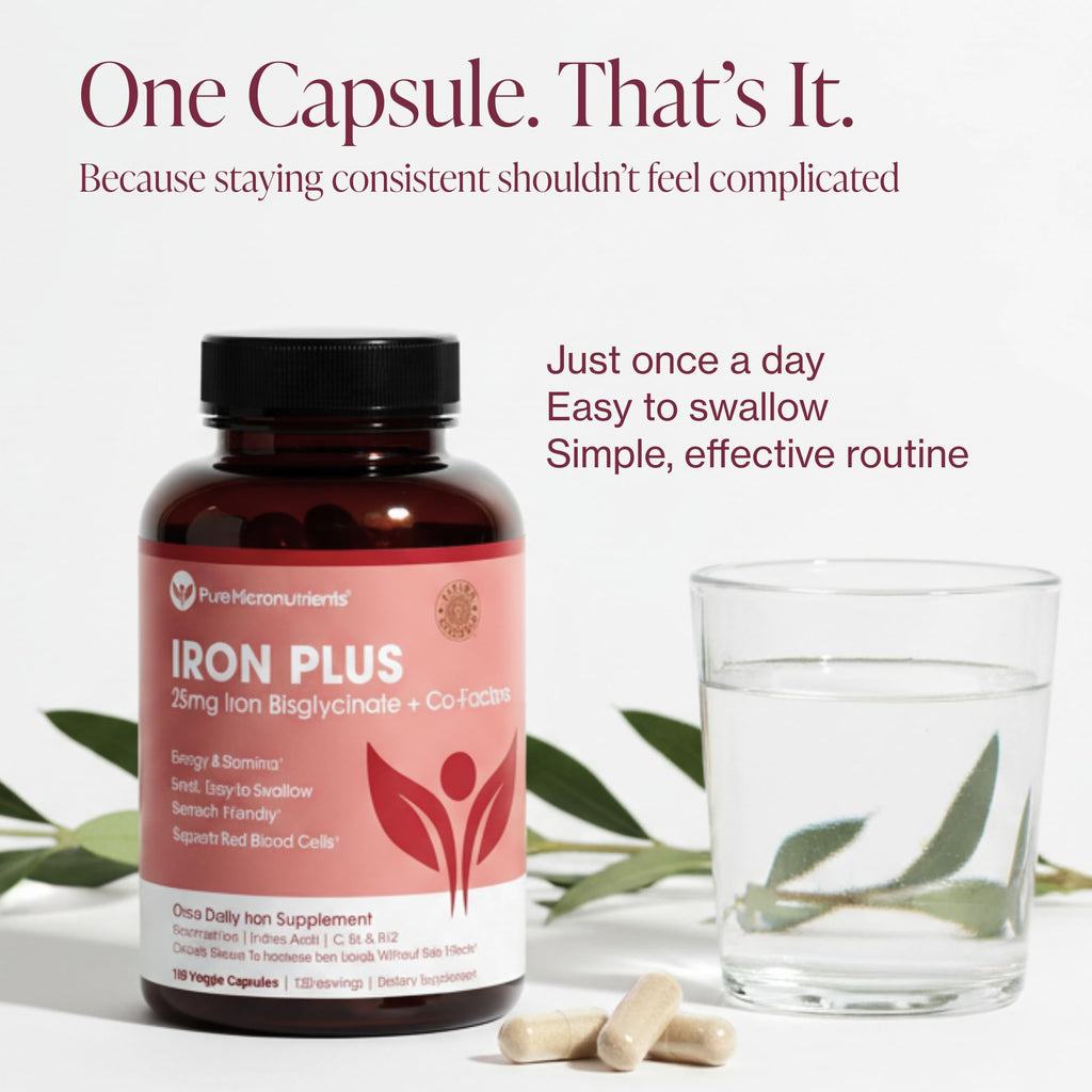 Iron support for active lifestyles