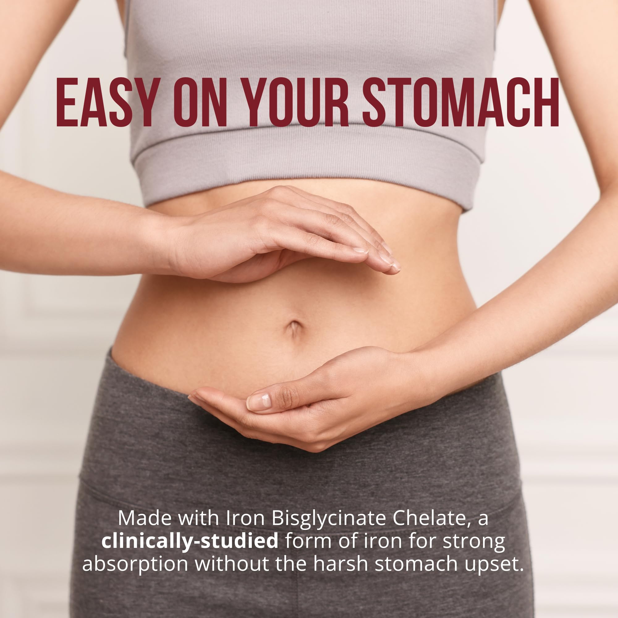 iron support for active lifestyles