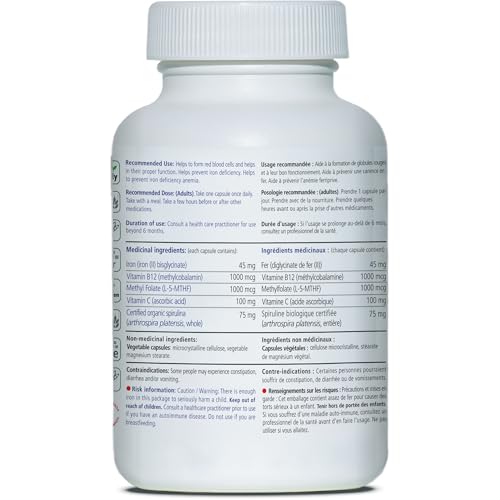 Iron support for vegetarians and vegans