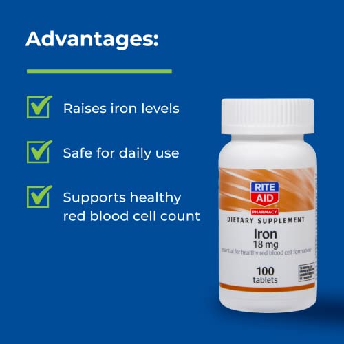 Iron tablets for active lifestyles