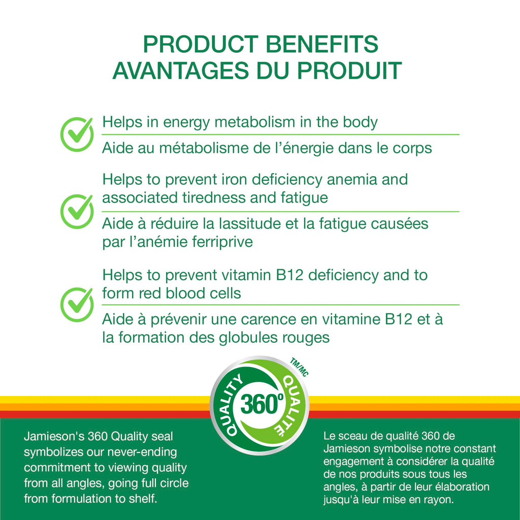 Iron tablets for better absorption