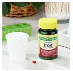 Iron tablets for daily nutritional needs