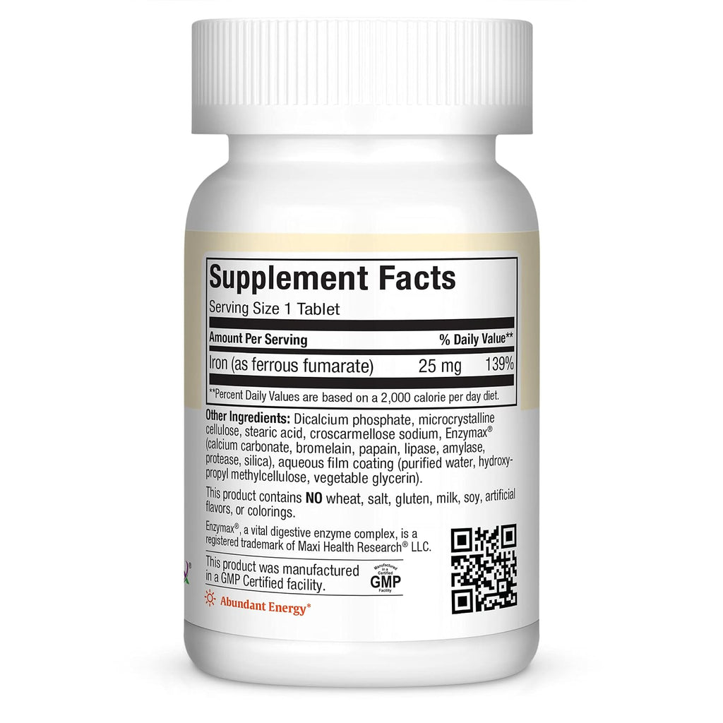 iron tablets for daily vitality