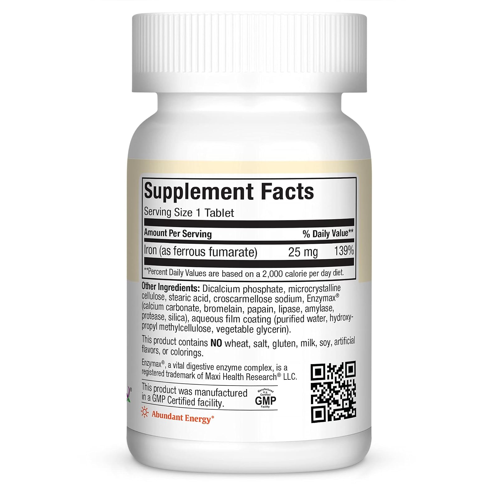 iron tablets for daily vitality