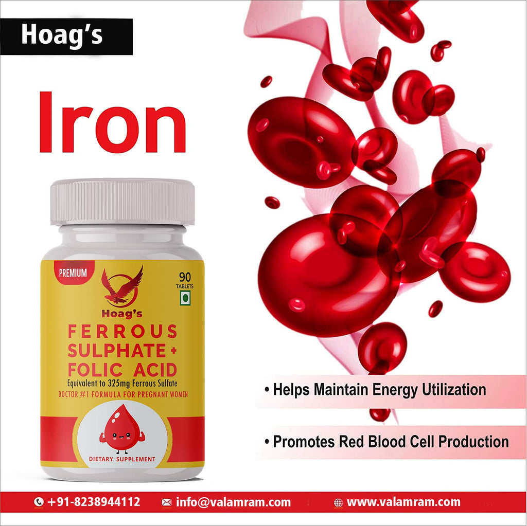 Iron tablets for healthy metabolism