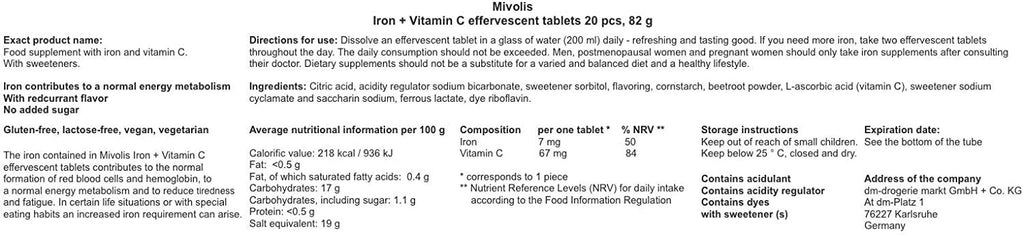 iron tablets for immune support