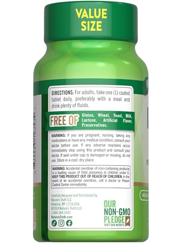 Iron tablets to boost immune health
