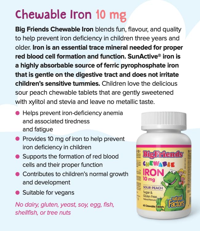 iron tablets with great taste