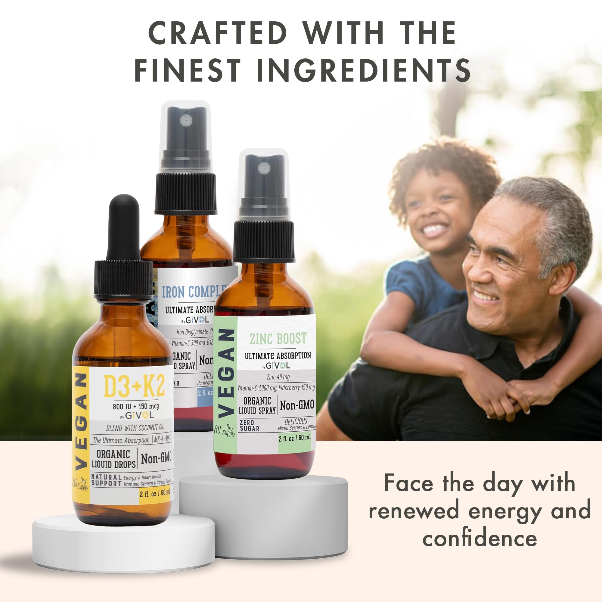 Iron trio for optimal health
