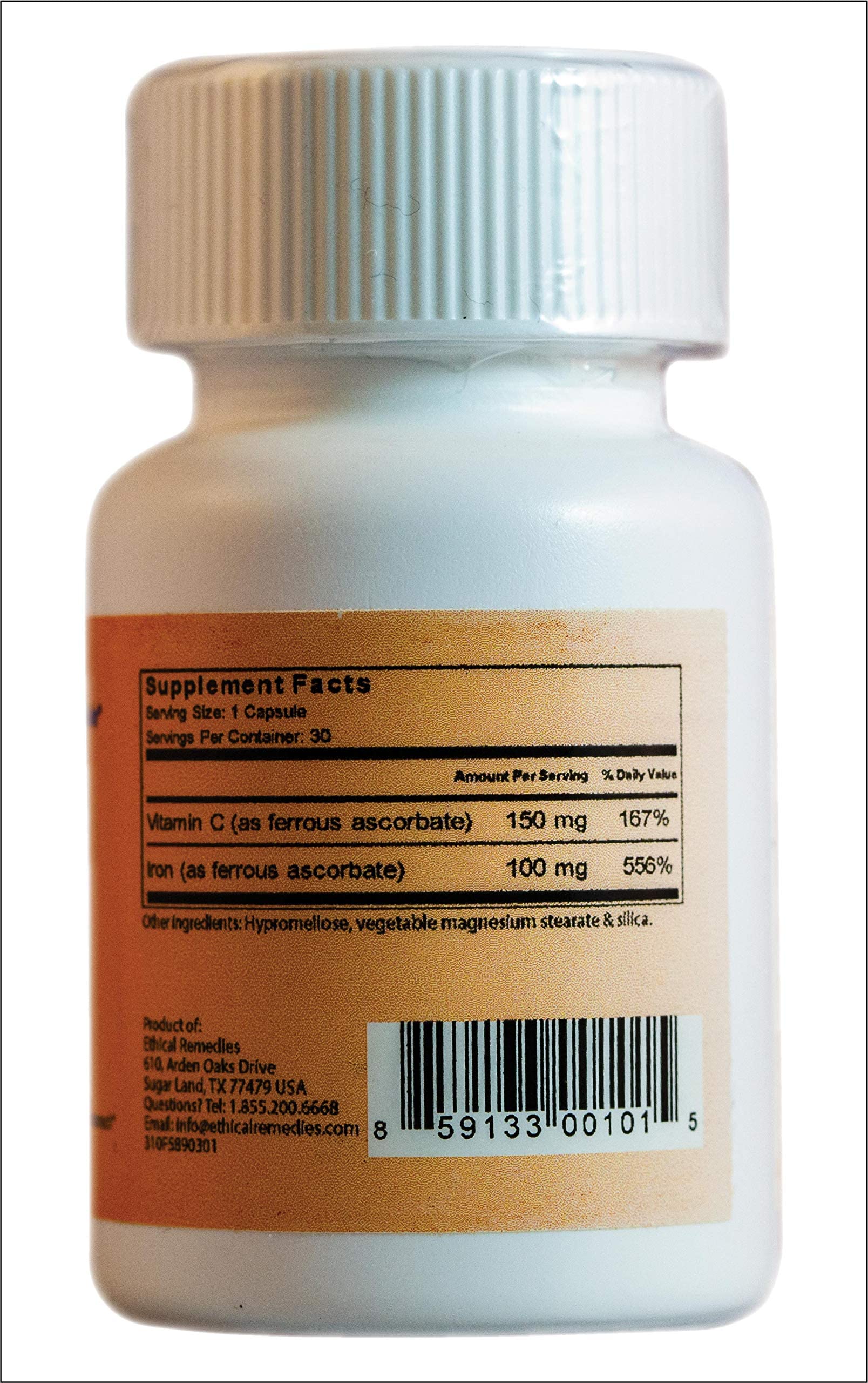 iron with vitamin C for absorption