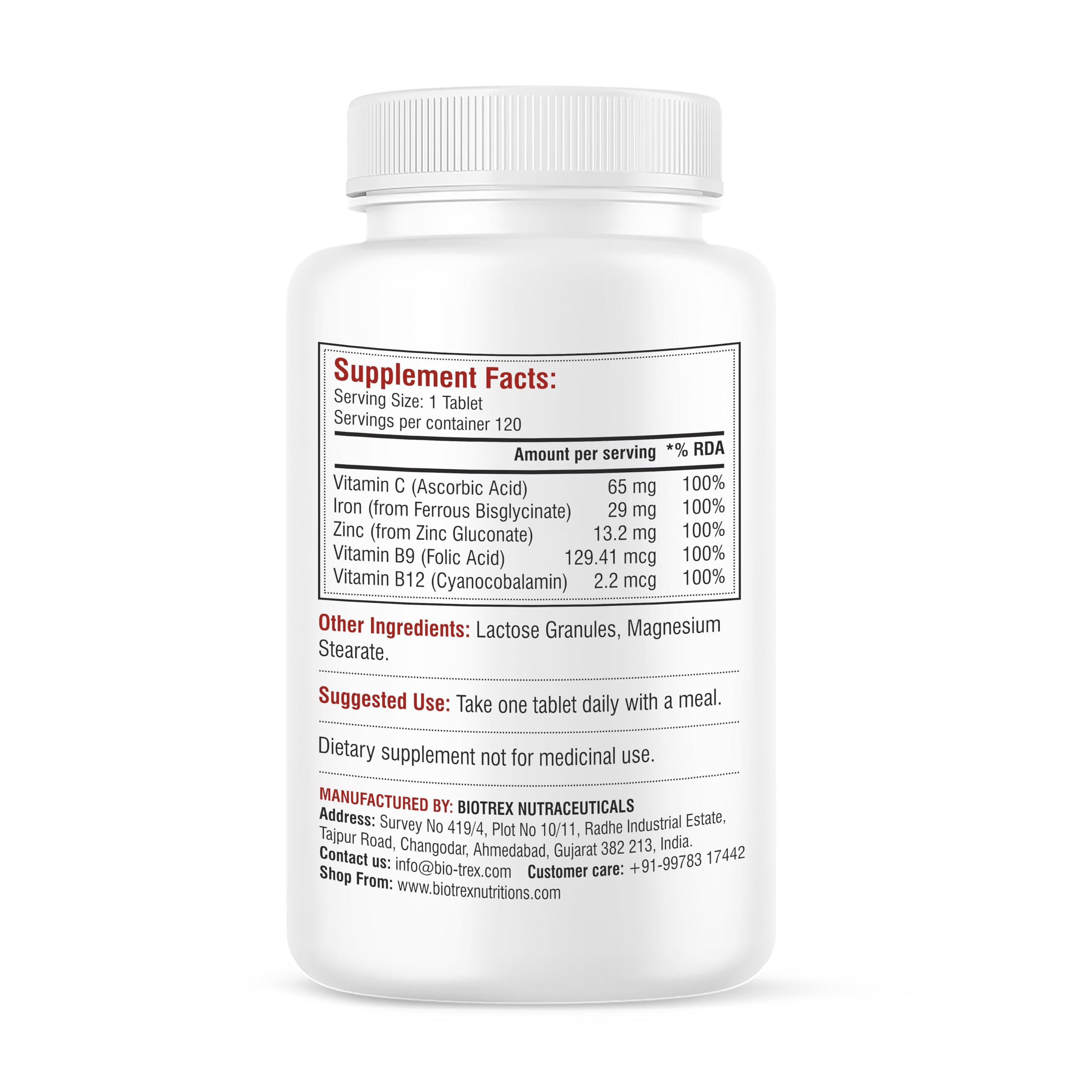 iron with vitamin C for absorption