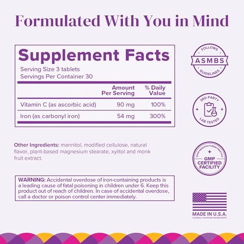 iron with vitamin C for women