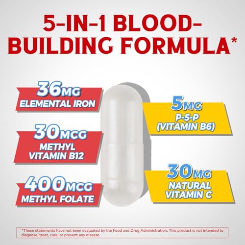 iron with vitamins C B6 B12