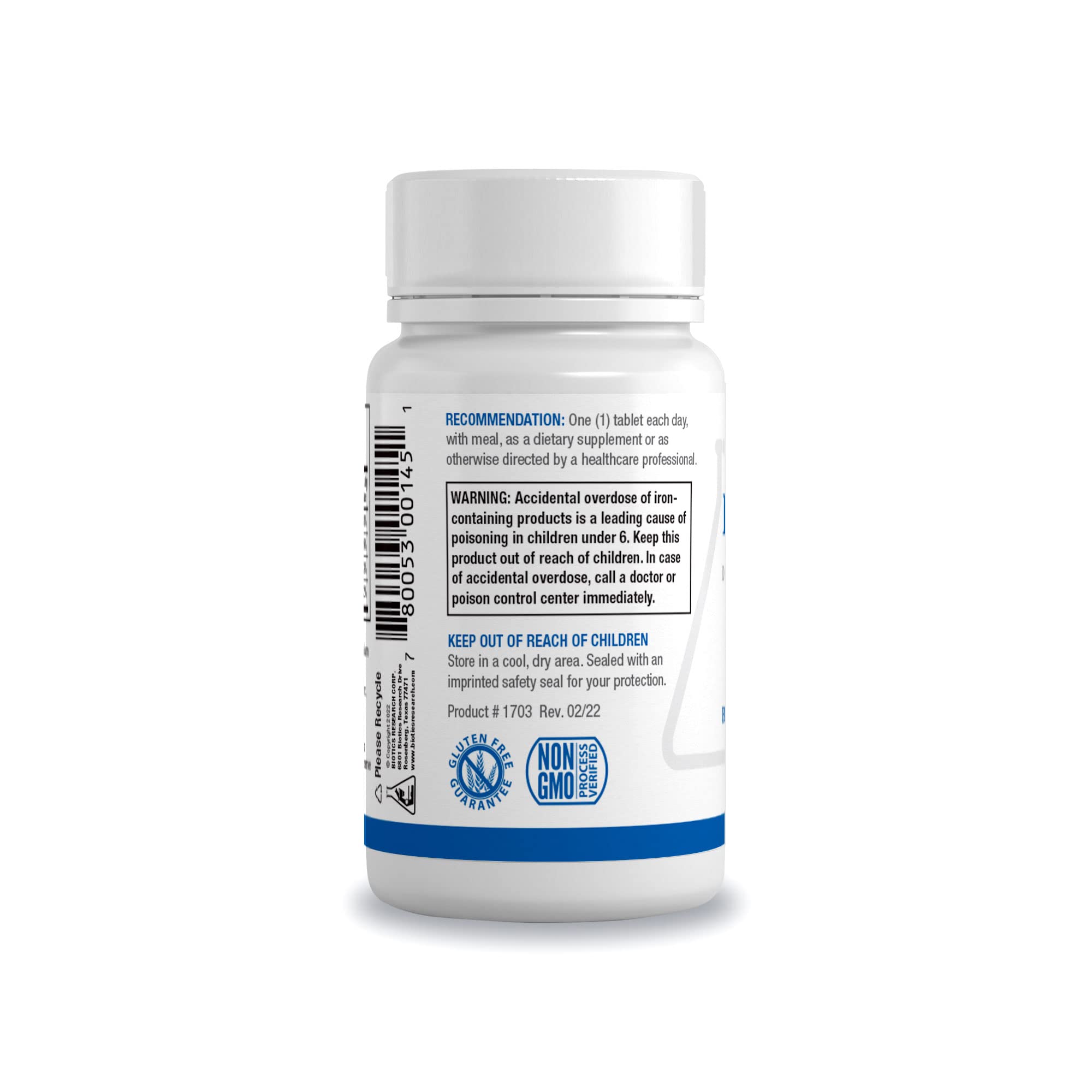 Iron with zinc and copper benefits