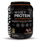 IRONWRX chocolate whey protein isolate