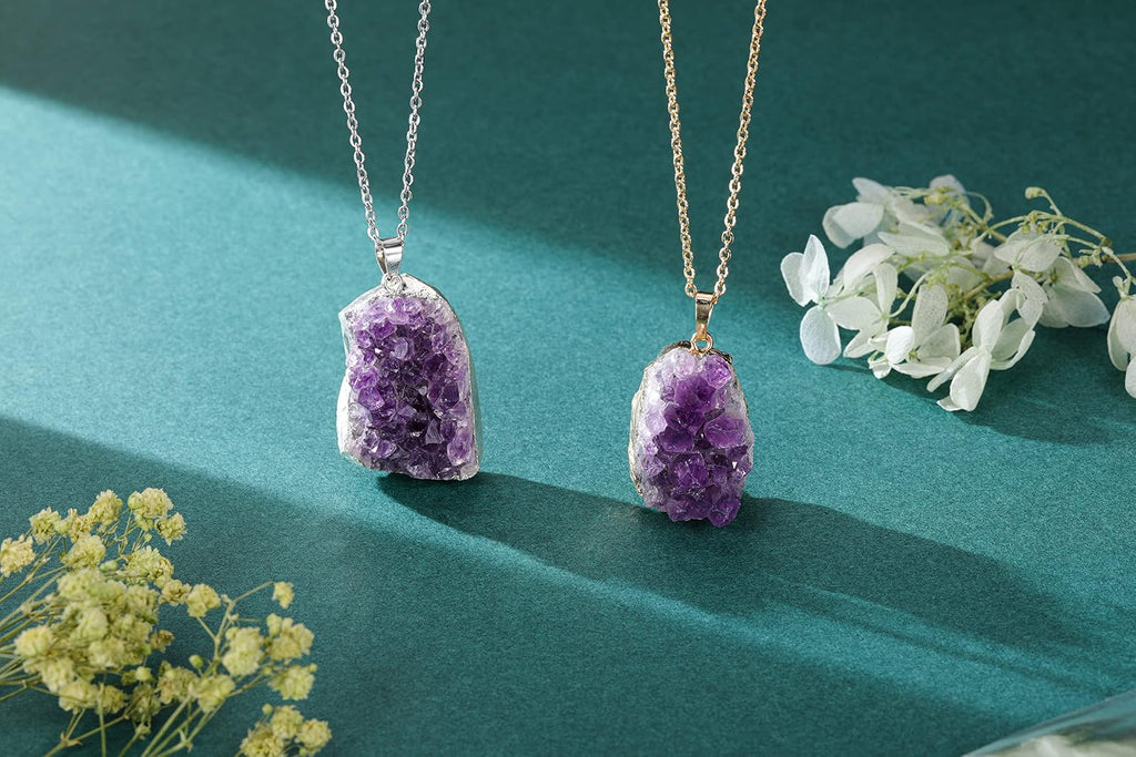 irregular quartz pendant for healing