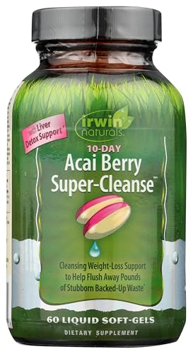 Irwin Naturals Acai Berry detox softgels