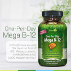Irwin Naturals B-12 Extra dosage