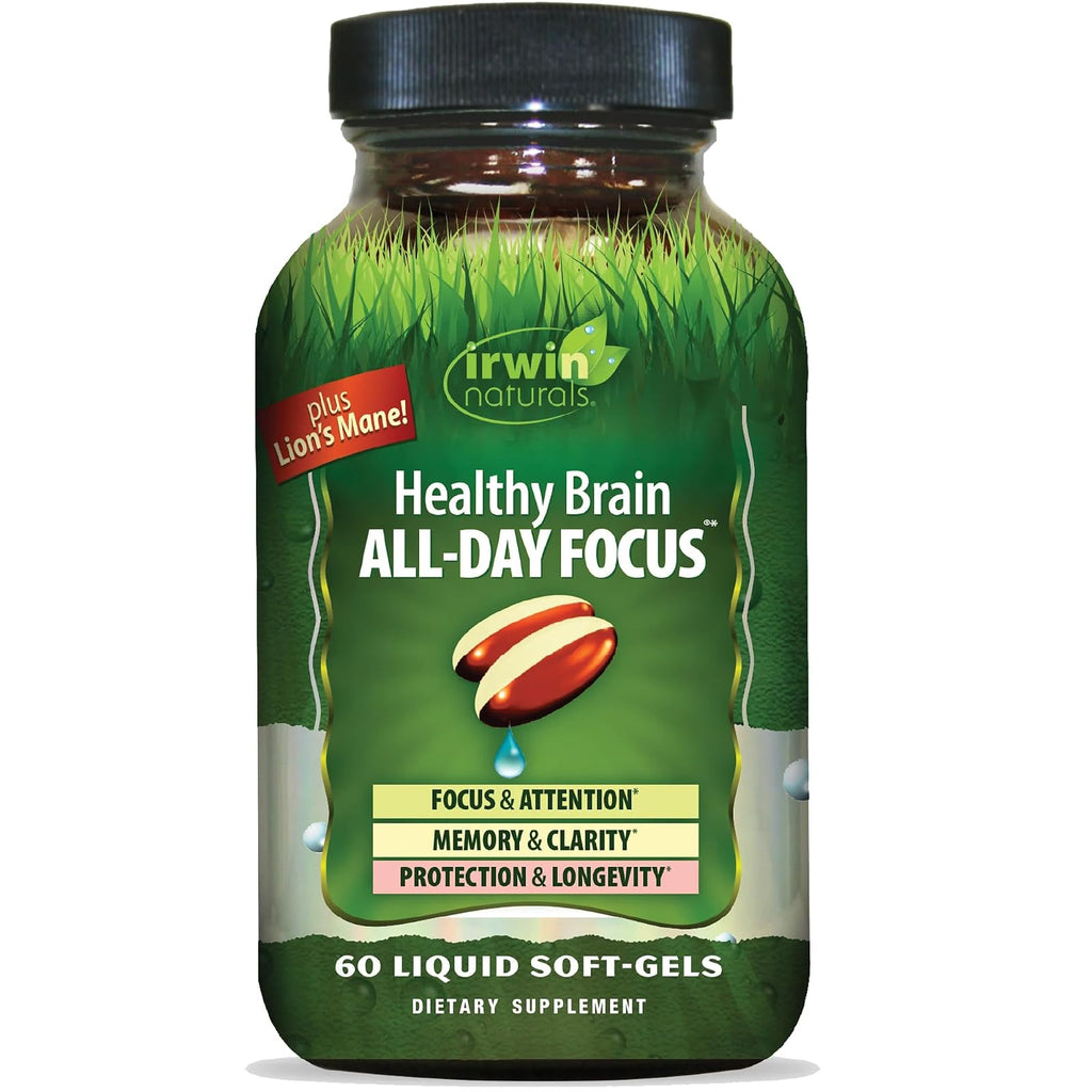 Irwin Naturals brain health softgels