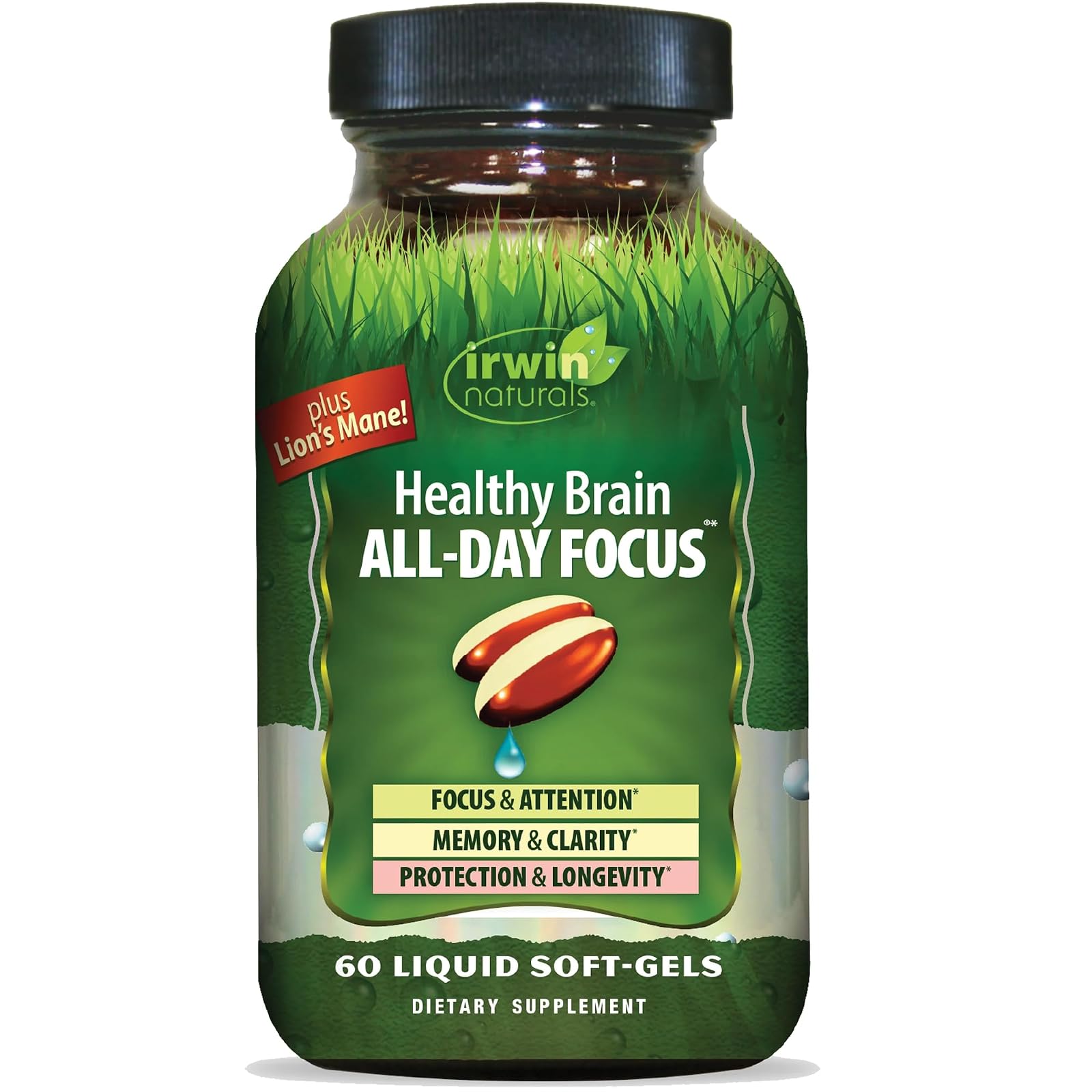 Irwin Naturals brain health softgels