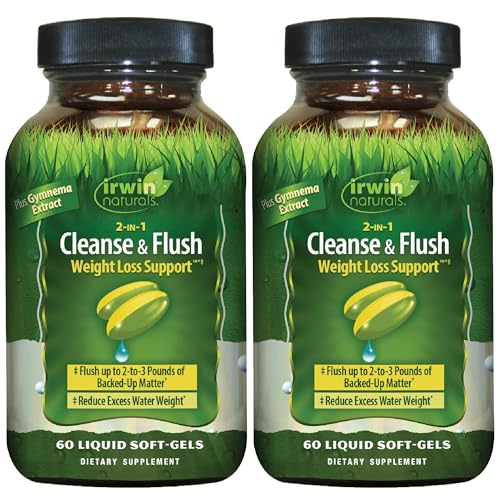 Irwin Naturals Cleanse & Flush detox softgels