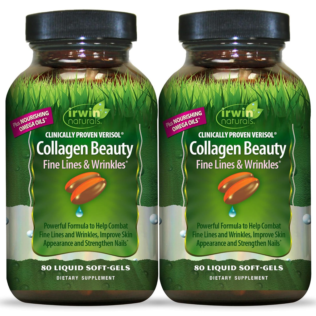 Irwin Naturals collagen beauty supplement