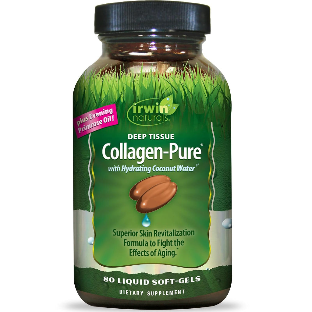 Irwin Naturals collagen softgels for beauty