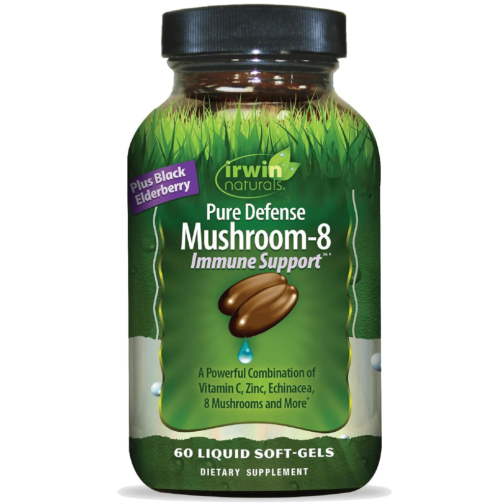 Irwin Naturals immune support mushrooms