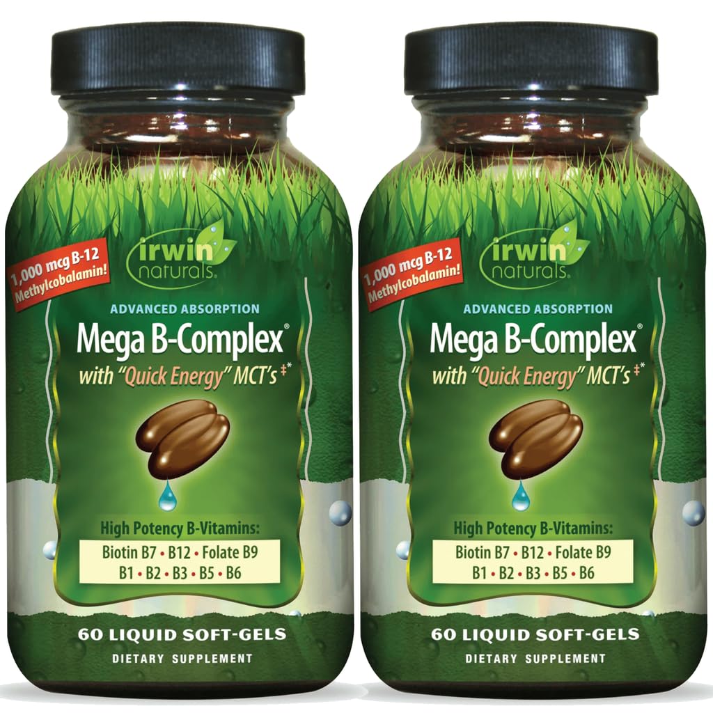 Irwin Naturals Mega B-Complex energy support