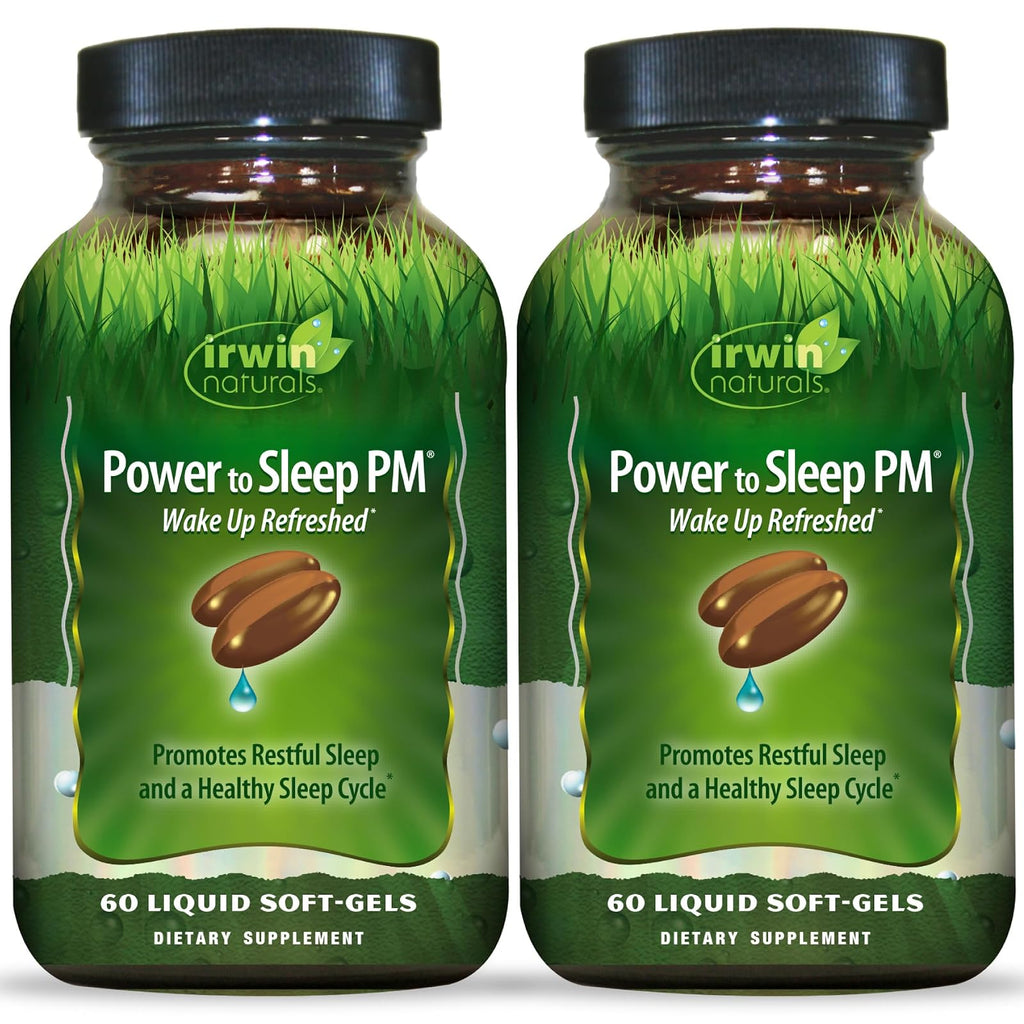 Irwin Naturals melatonin softgels for sleep