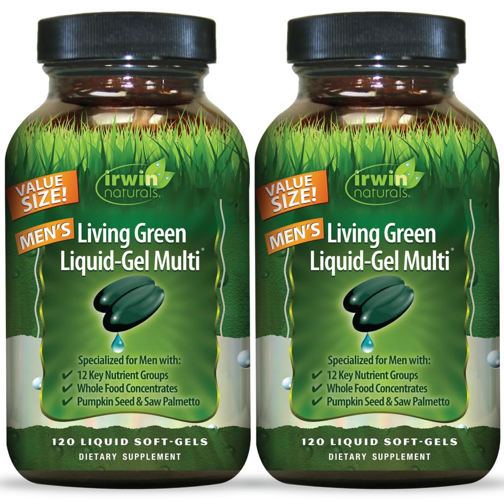 Irwin Naturals men's multivitamin soft-gels