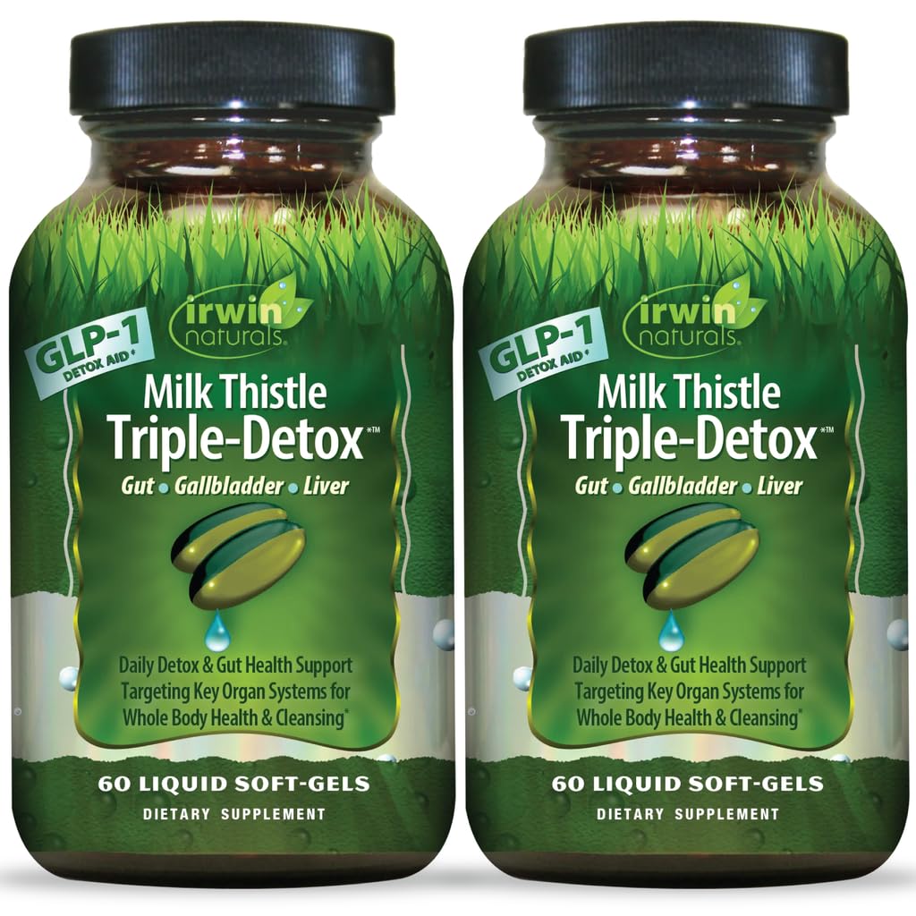 Irwin Naturals Milk Thistle detox benefits