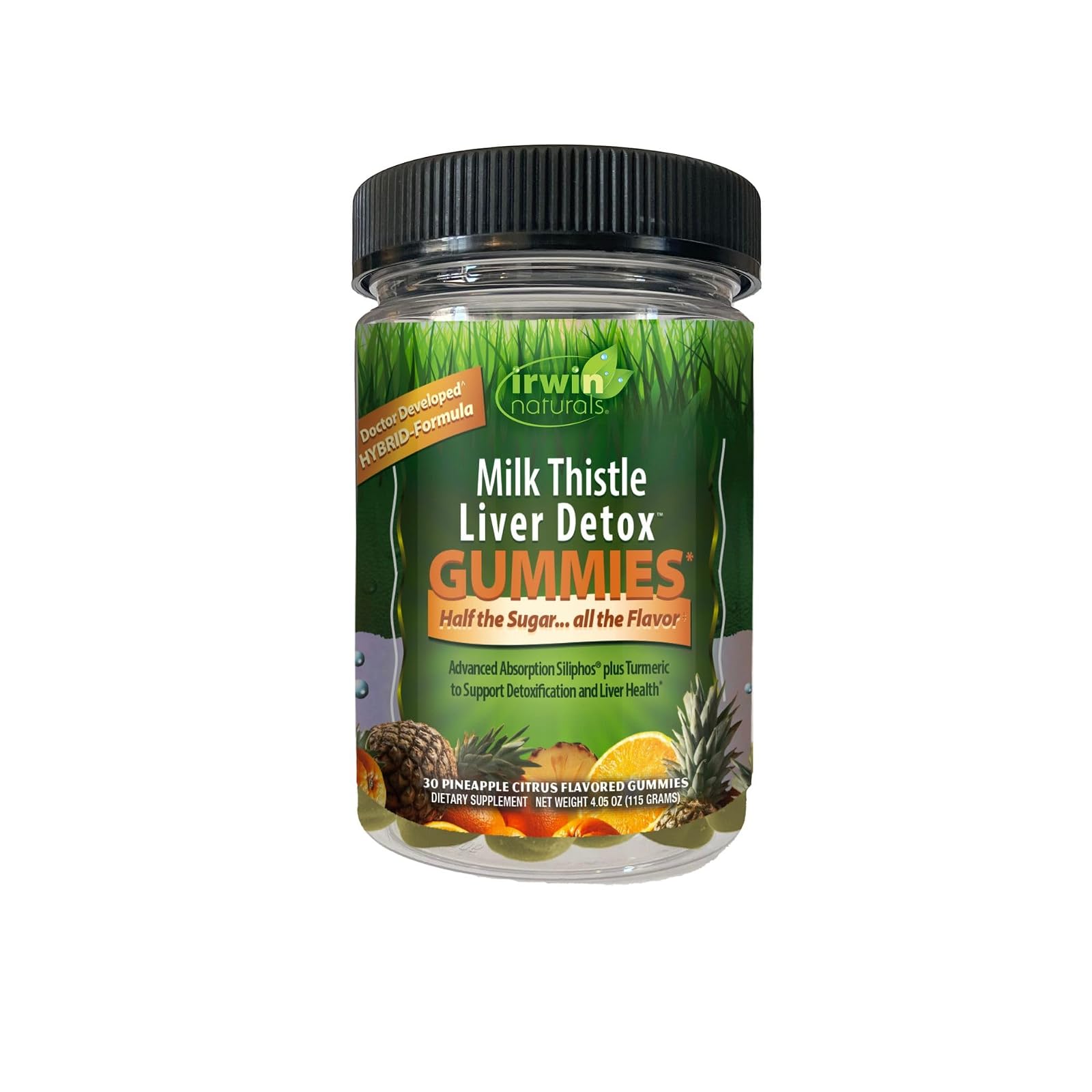 Irwin Naturals milk thistle detox gummies