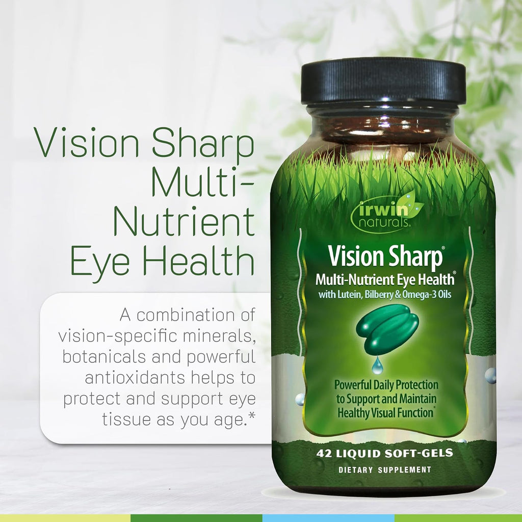 Irwin Naturals softgels for eyesight