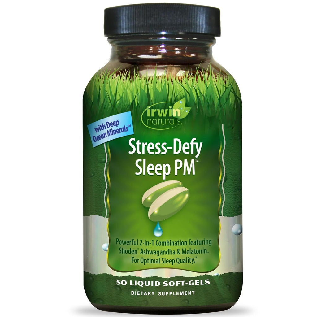 Irwin Naturals Stress-Defy Sleep PM softgels