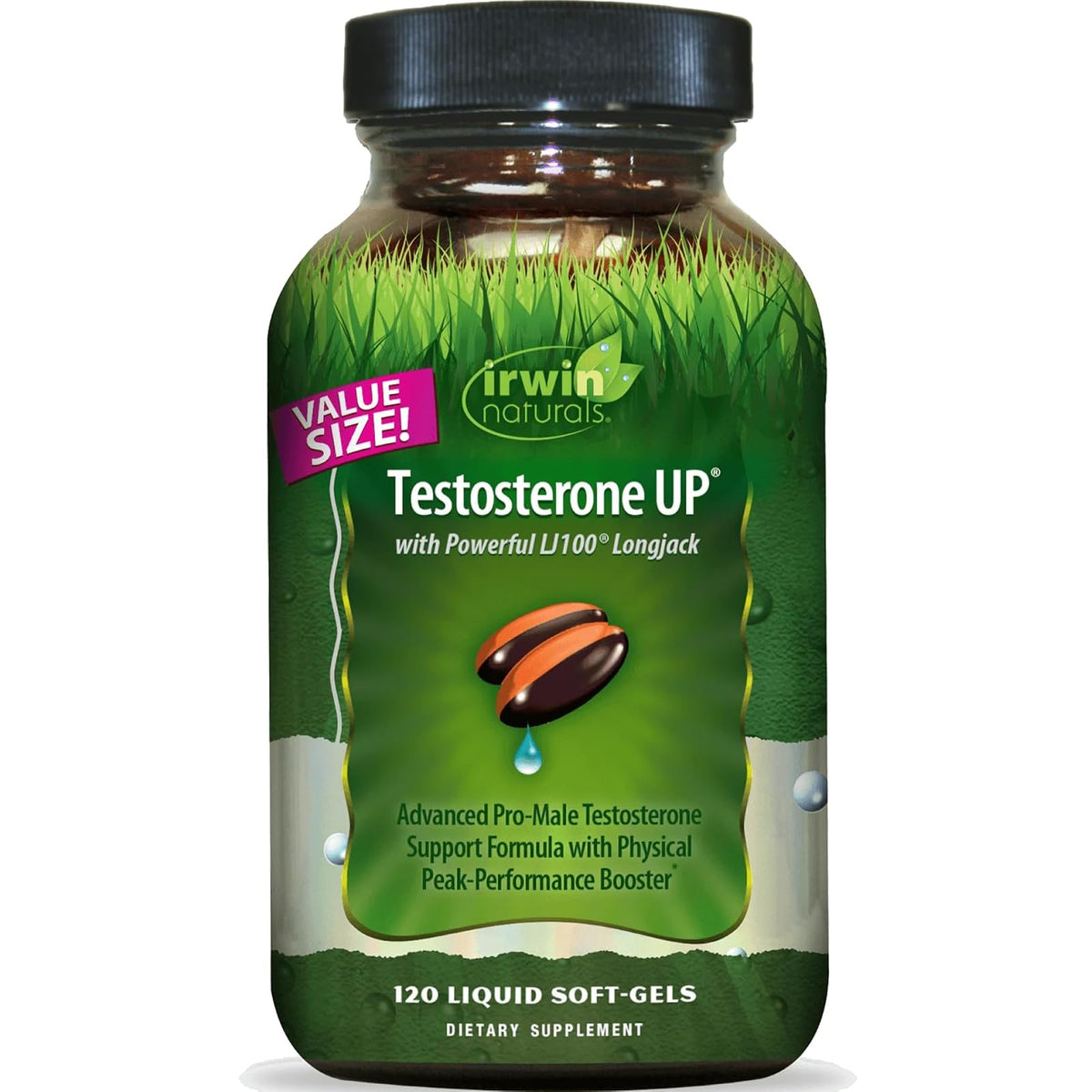 Irwin Naturals testosterone booster softgels