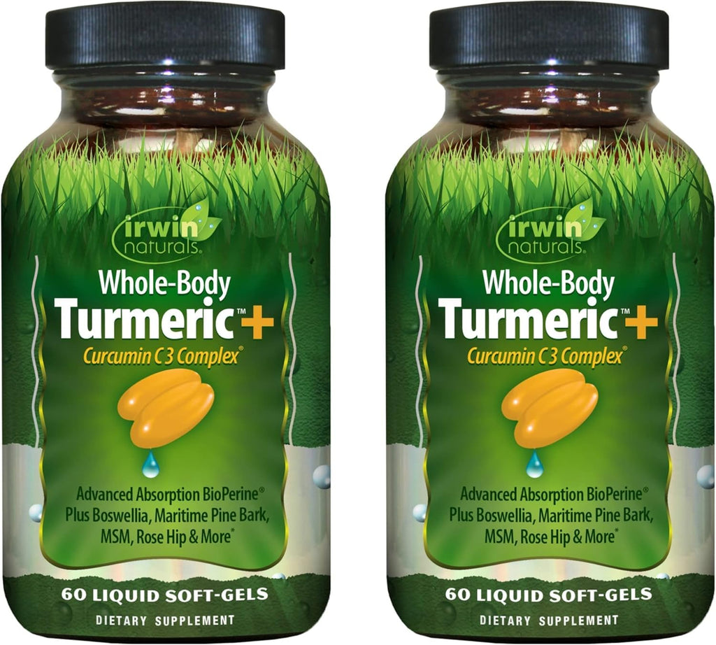 Irwin Naturals turmeric curcumin capsules